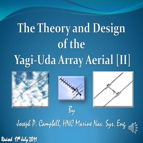 Theory & Design of the Yagi-Uda Array Aerial [II][L][6] | PDF