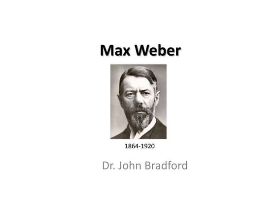Max weber’s theory of bureaucracy and its criticism | PPTX | Political ...