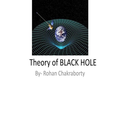 Theory of black hole | PPTX