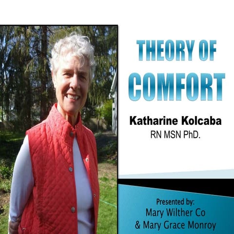Theory of comfort | PPTX