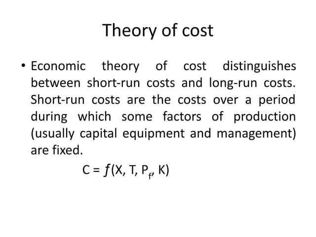Cost Concepts | PPT