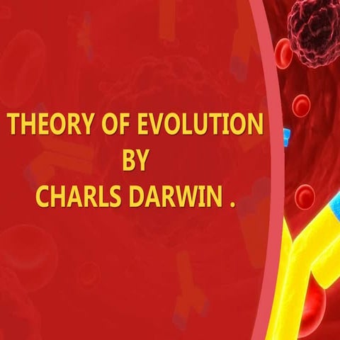 Theory of evolution | PPTX