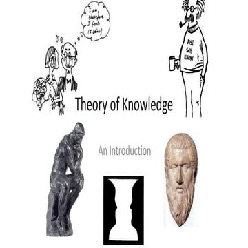Theory of knowledge intro 2014 | PPTX