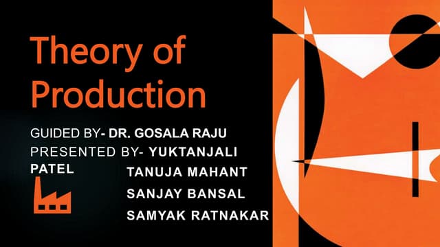 production function new2 (1).pdf by ayush and team | PDF