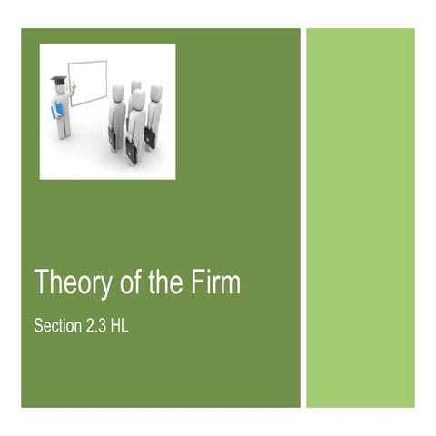 Theory of the firm | PPTX