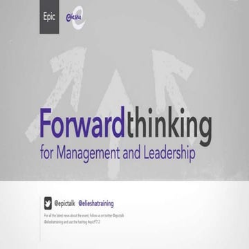 Theo Theobald on Mental Capital and Wellbeing | PPTX