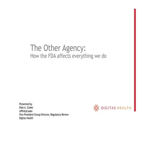 The Other Agency: An introduction to Pharma Marketing | PDF