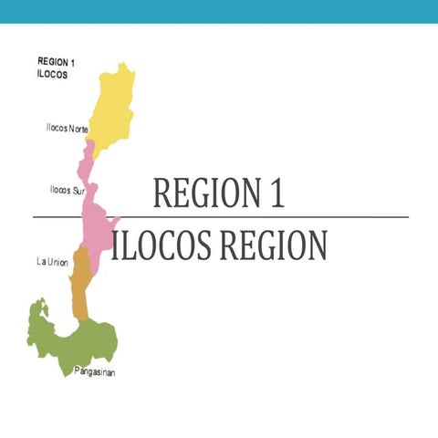 Philippine Map Region 1