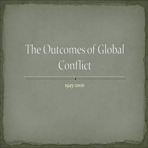 The Interwar Years | PPT