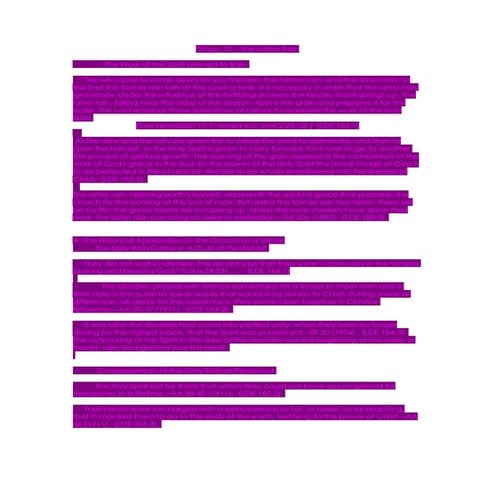 The Outpouring Of The Latter Rain | DOC