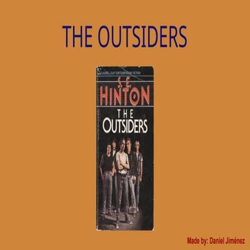 The Outsiders - Chapter 2 | PPTX