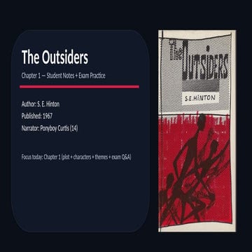 The Outsiders - Chapter 2 | PPTX