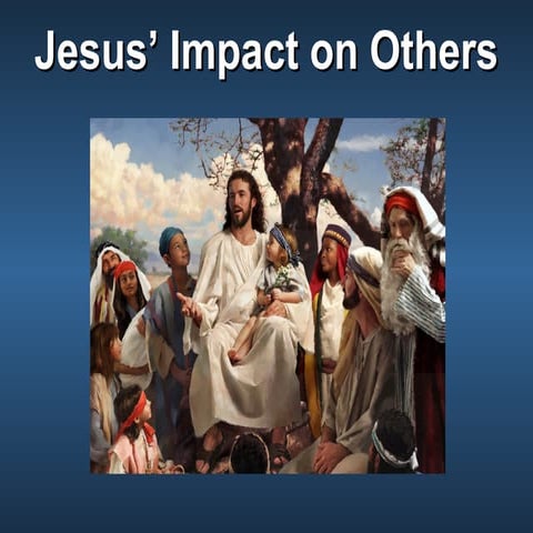 The Overflow of Jesus | PPT