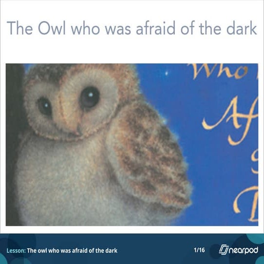 The owl who was afraid of the dark | PDF