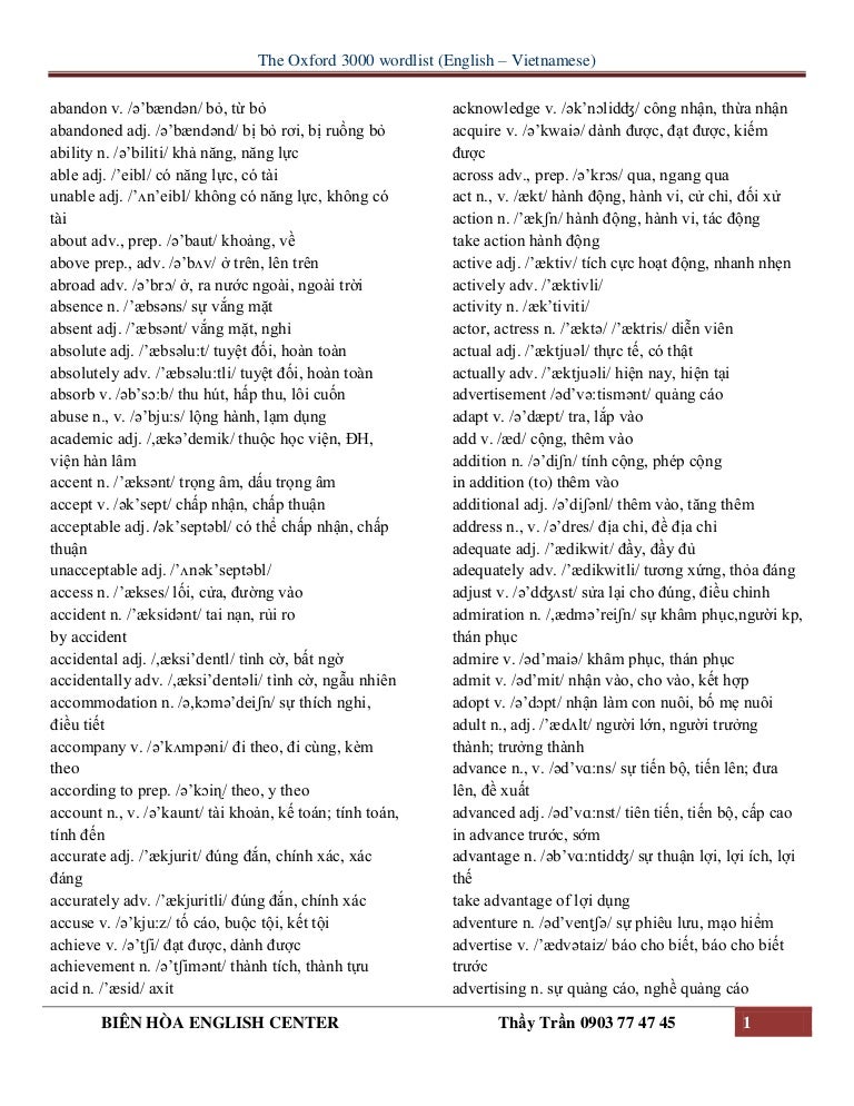 The Oxford 3000 Wordlist the-oxford-3000-wordlist