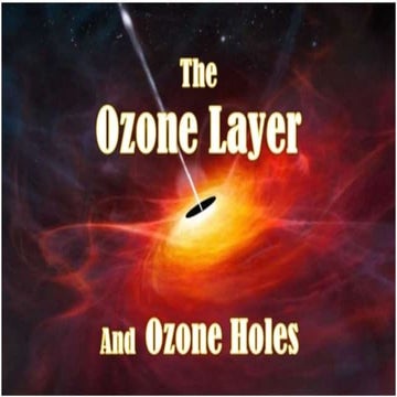 Ozone Layer Erosion Pptx