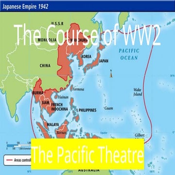 The Pacific Theatre of WW2222222222222222 | PPTX