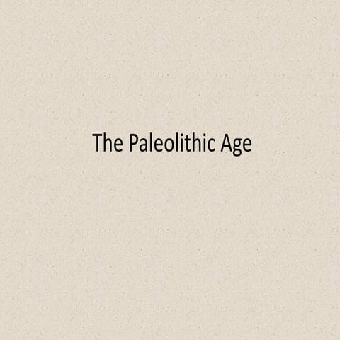 The Paleolithic Age.pdf