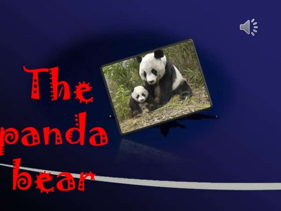 Giant panda! | PPTX | Large Animals | Pets