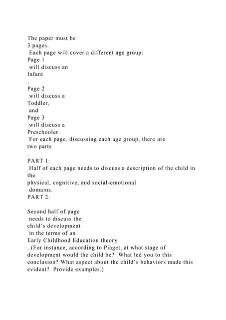 The paper must be in APA format and 2-5 pages.Your paper must in.docx