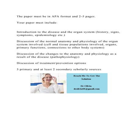 The paper must be in APA format and 2-5 pages.Your paper must in.docx