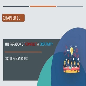 The Paradox of Conflict & Creativity | PPTX
