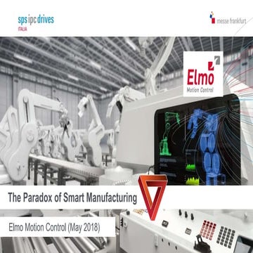 The Paradox of Smart Manufacturing - Elmo Motion Control | PPT