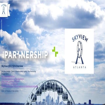 My agency's great work with SkyView Atlanta which is doing great | PPT