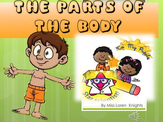 Body parts kindergarten open class or topic | PPT