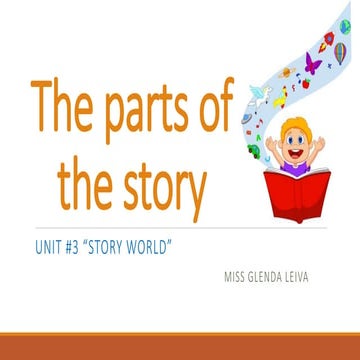 The parts of the story 3rd grade | PPTX