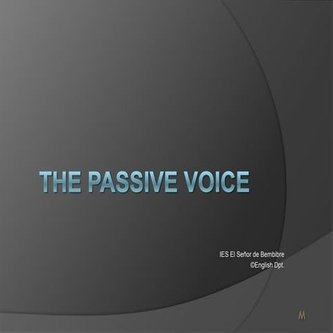 The Passive Voice | PPSX