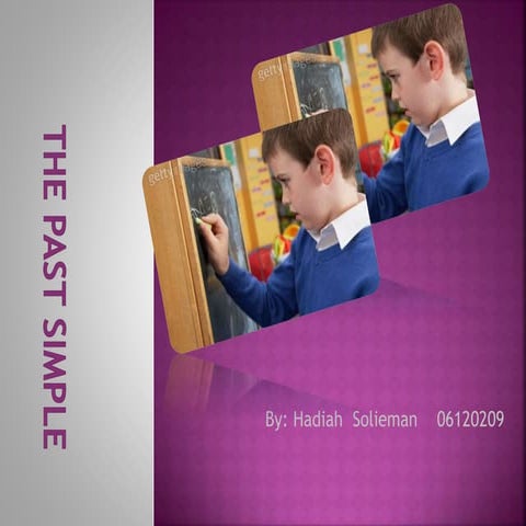 The past simple | PPTX