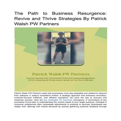 The Path to Business Resurgence_ Revive and Thrive Strategies By Patrick Walsh PW Partners.pdf