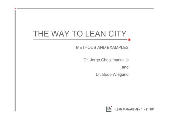 Insuring Lean Operations - How JPF Learned to be Lean | PPT