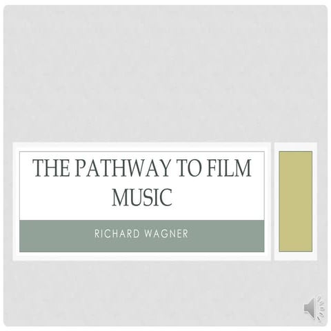 The pathway to film music | PPT