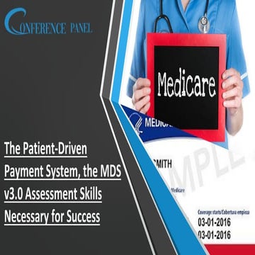 The Importance of MDS v3.0 Skills in PDPM Success | PDF