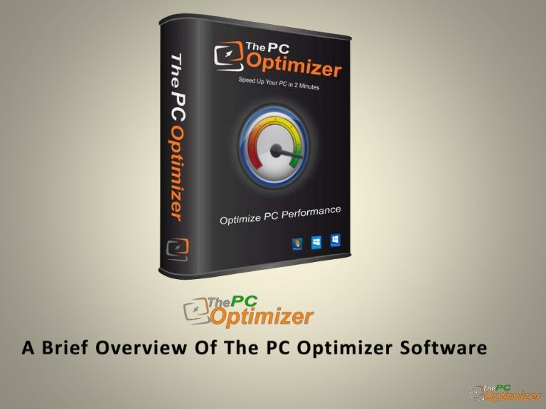 The PC optimizer - Best Optimizer Software For Windows User