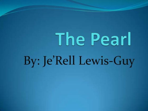 The pearl by John Steinbeck (about the book, author, characters and ...