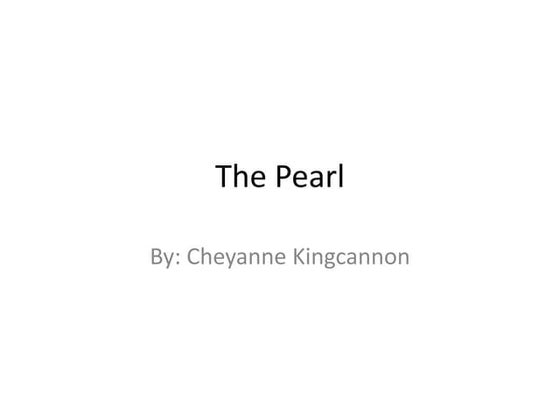 The pearl by John Steinbeck (about the book, author, characters and ...