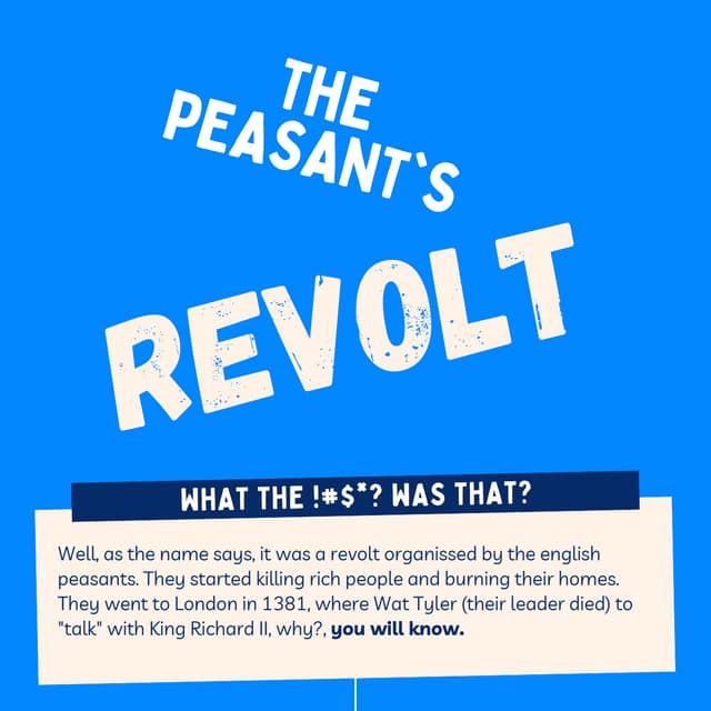 The peasant's Revolt, by Alejandro García Garrido | PDF