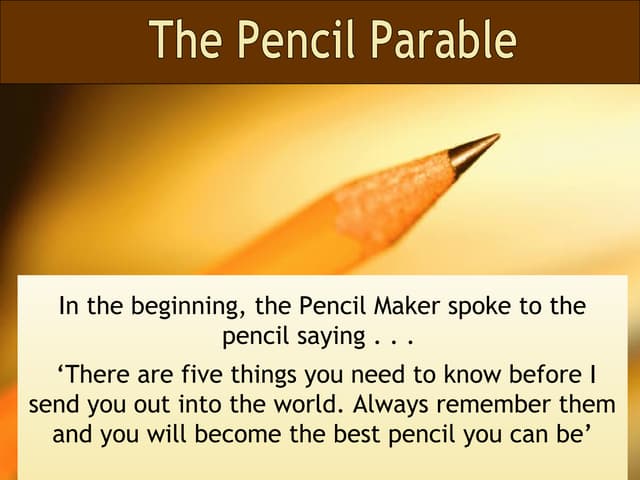 Story of pencil | PPTX