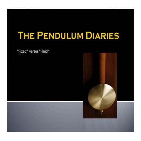 The pendulum | PDF