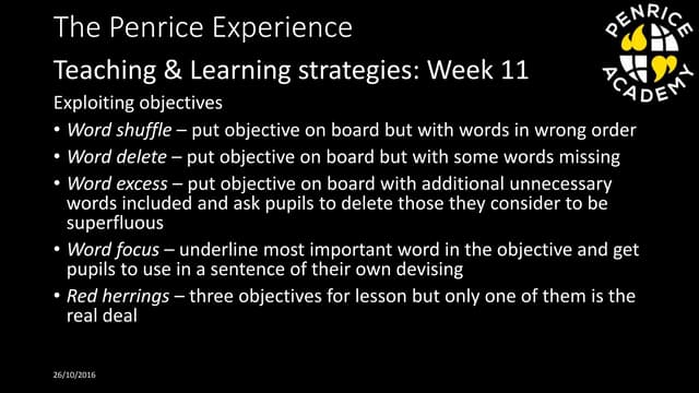 The penrice experience 13 | PPTX