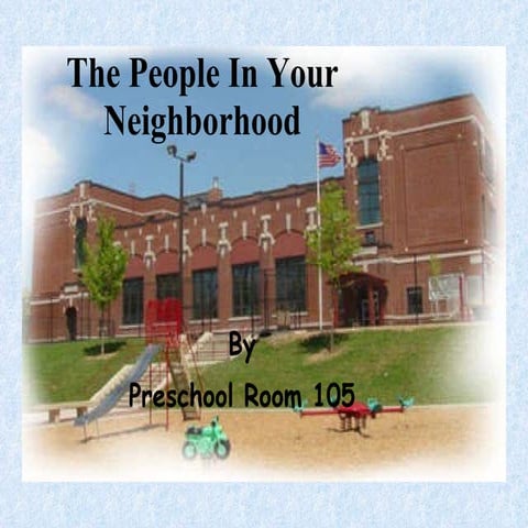 The People In Your Neighborhood | PPT
