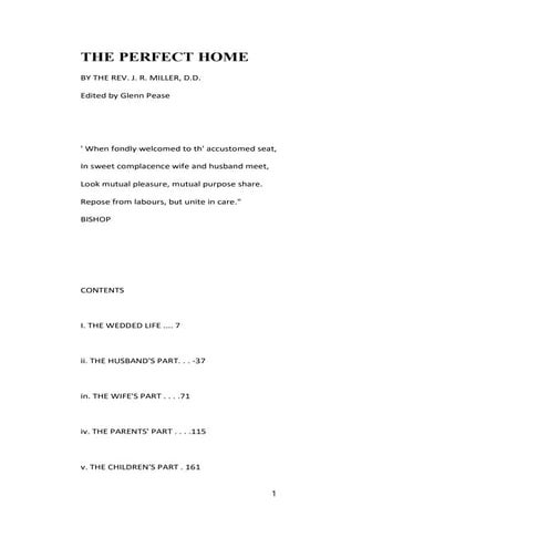 The perfect home | PDF