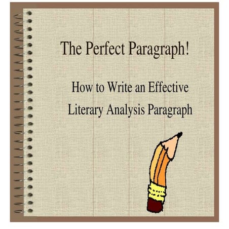 The Perfect Paragraph! | PPT