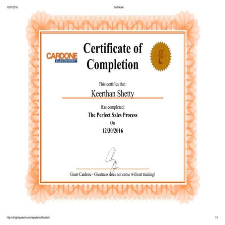 The Perfect Sales Process | PDF