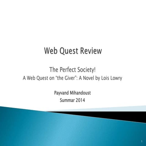 The perfect society! | PPTX