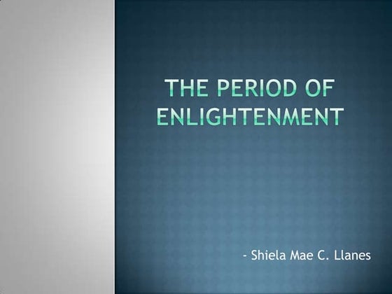 Philippine literature during the enlightenment period | PPTX