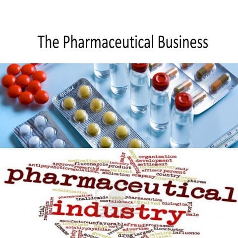 The pharmaceutical business... | PPT